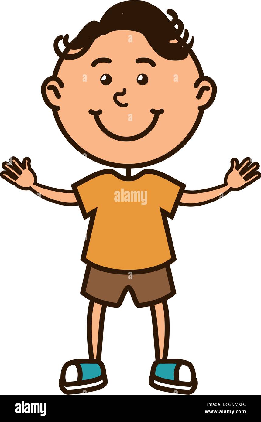 boy kid cartoon Stock Vector Image & Art - Alamy