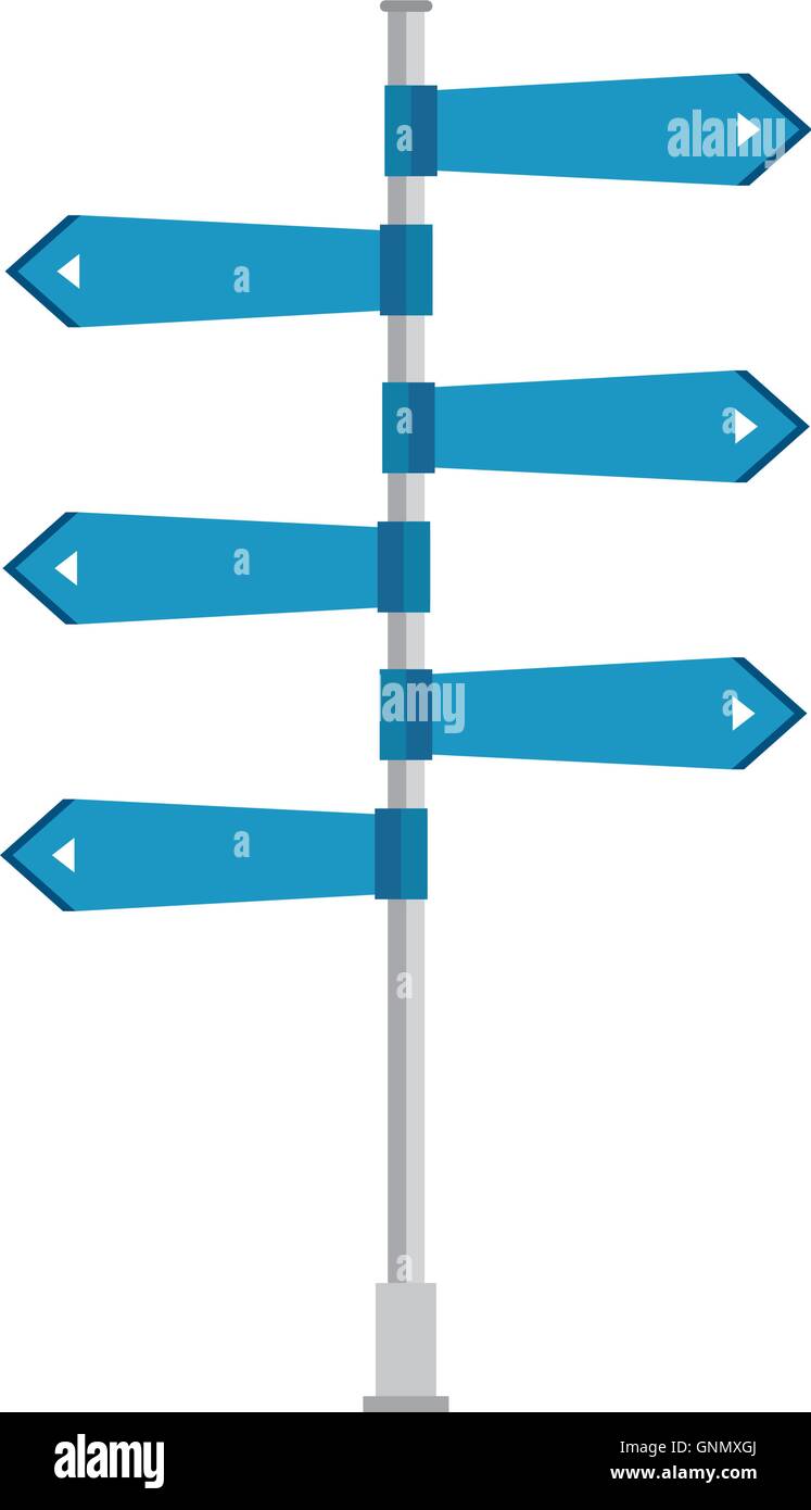 road arrow sign direction Stock Vector Image & Art - Alamy