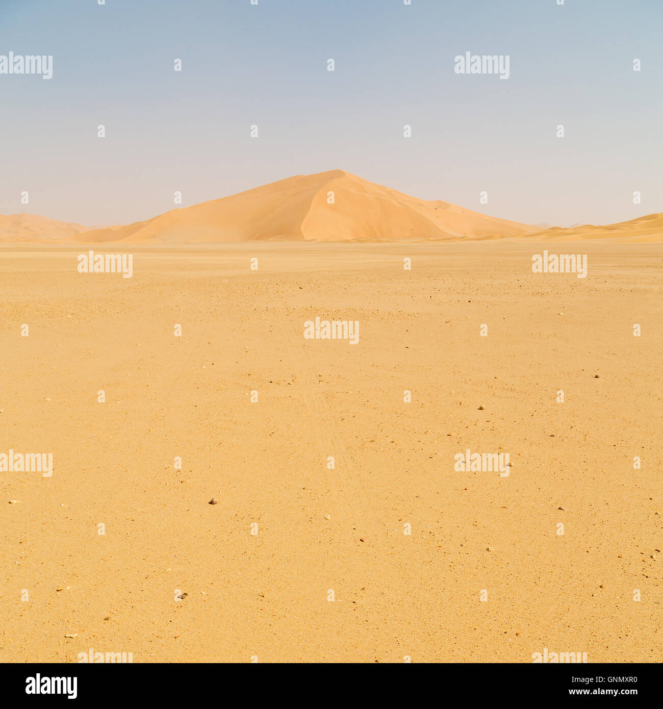 the empty quarter and outdoor sand dune in oman old desert rub al khali ...
