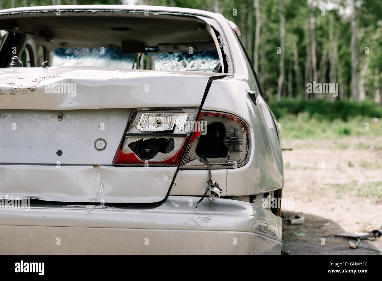 Car smash hi-res stock photography and images - Alamy