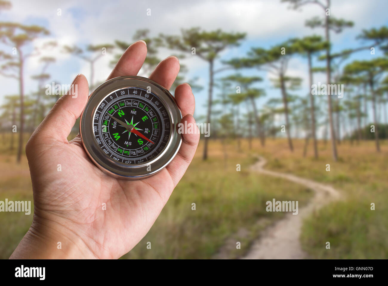 Magnetic compass hi-res stock photography and images - Alamy