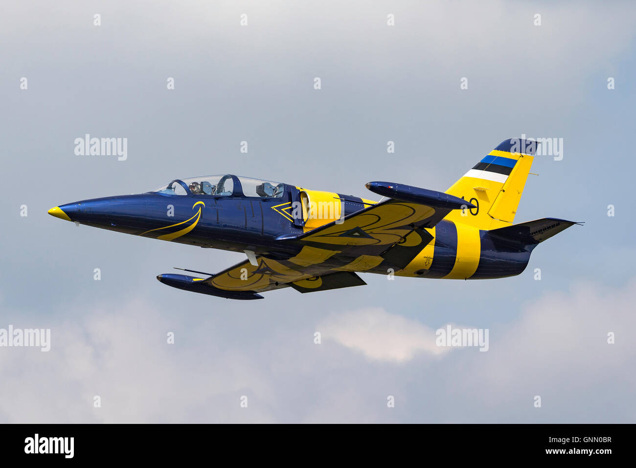 Estonian Air Force Aero Vodochody L-39 Albatross jet training aircraft ...