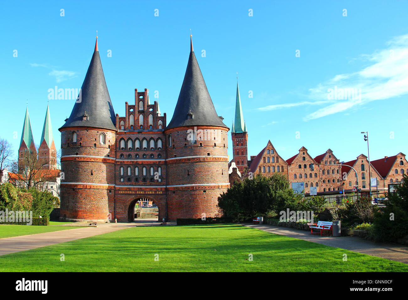 Medieval holsten gate hi-res stock photography and images - Alamy