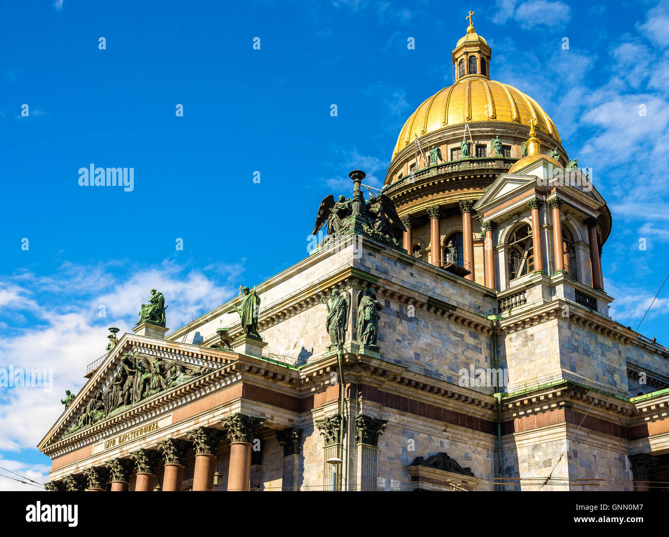 St isaac orthodox cathedral hi-res stock photography and images - Alamy
