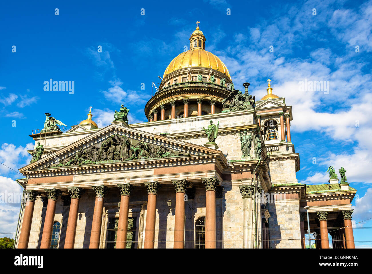 St isaac orthodox cathedral hi-res stock photography and images - Alamy