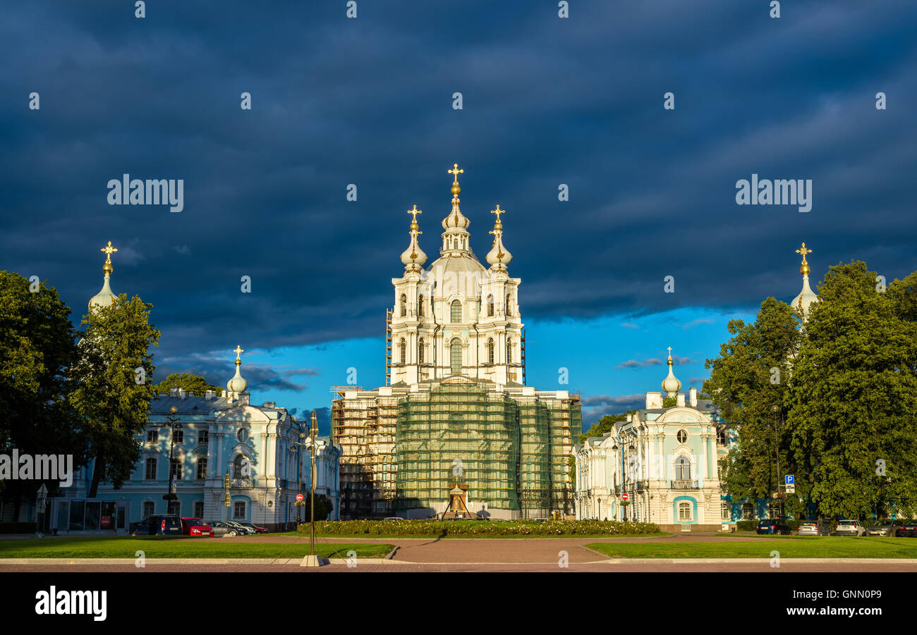 Smolny convent of the resurrection hi-res stock photography and images ...