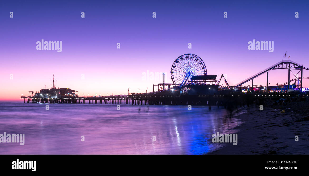 Santa Monica pier Stock Photo - Alamy