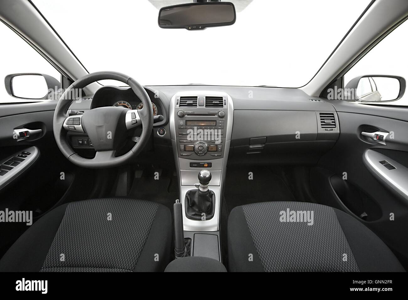 Car Interior View Stock Photo - Alamy