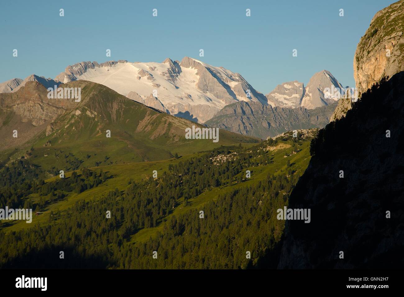Alpine Summer Landscape Stock Photo - Alamy
