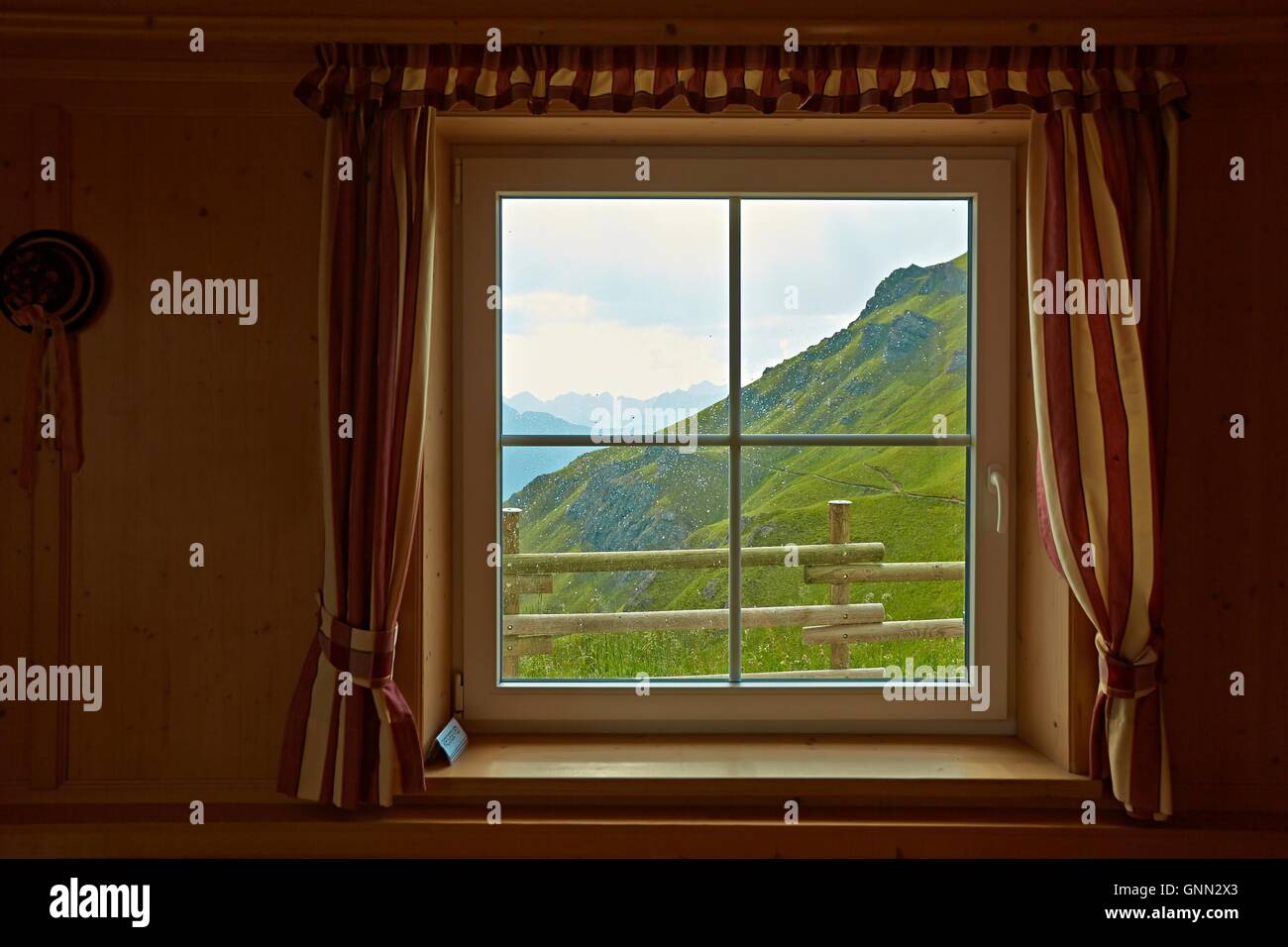 Raining outside the window Stock Photo - Alamy