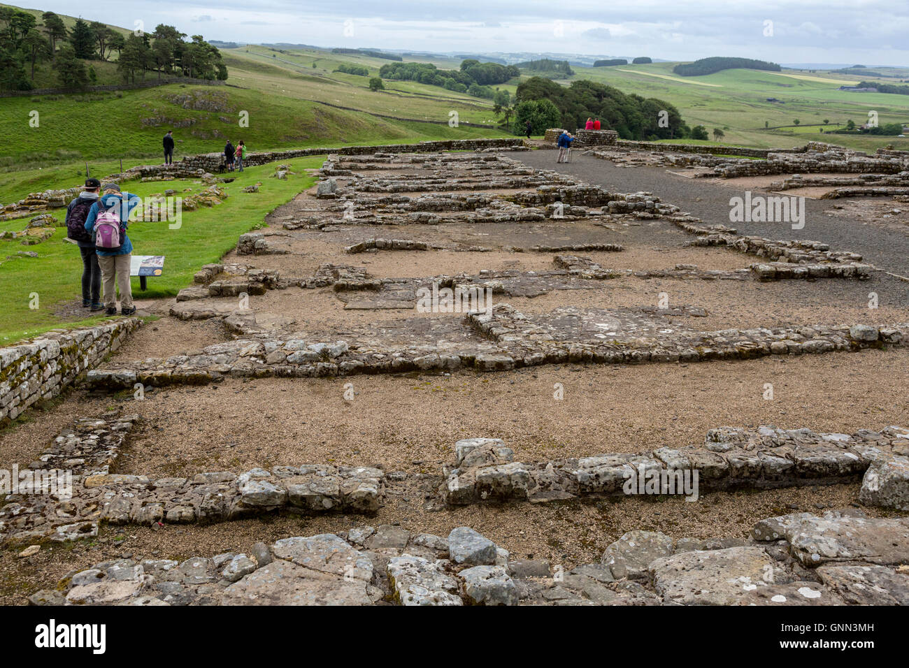 Roman Fort Roman Barracks High Resolution Stock Photography and Images ...