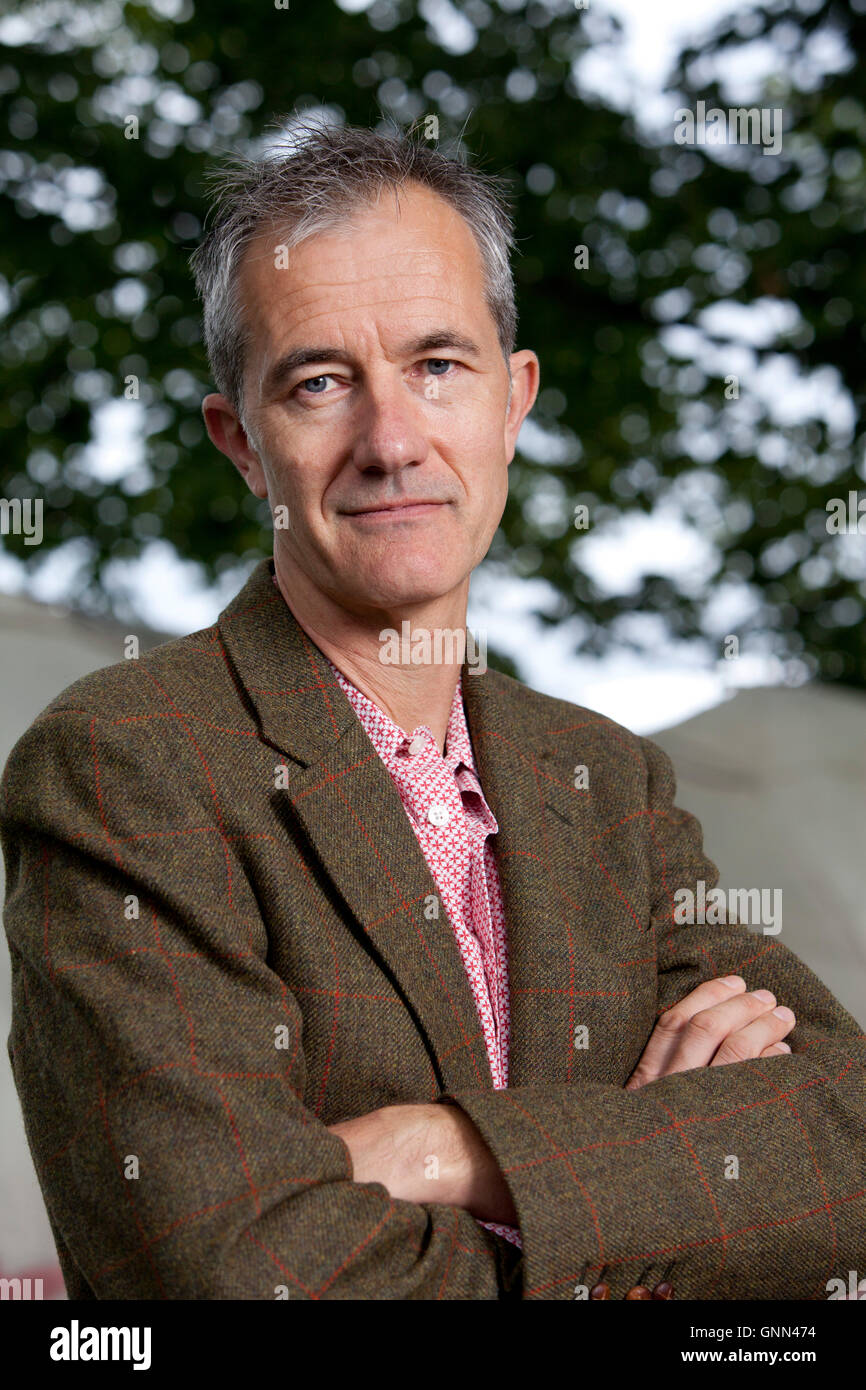 Geoff Dyer, the English writer and novelist, at the Edinburgh ...