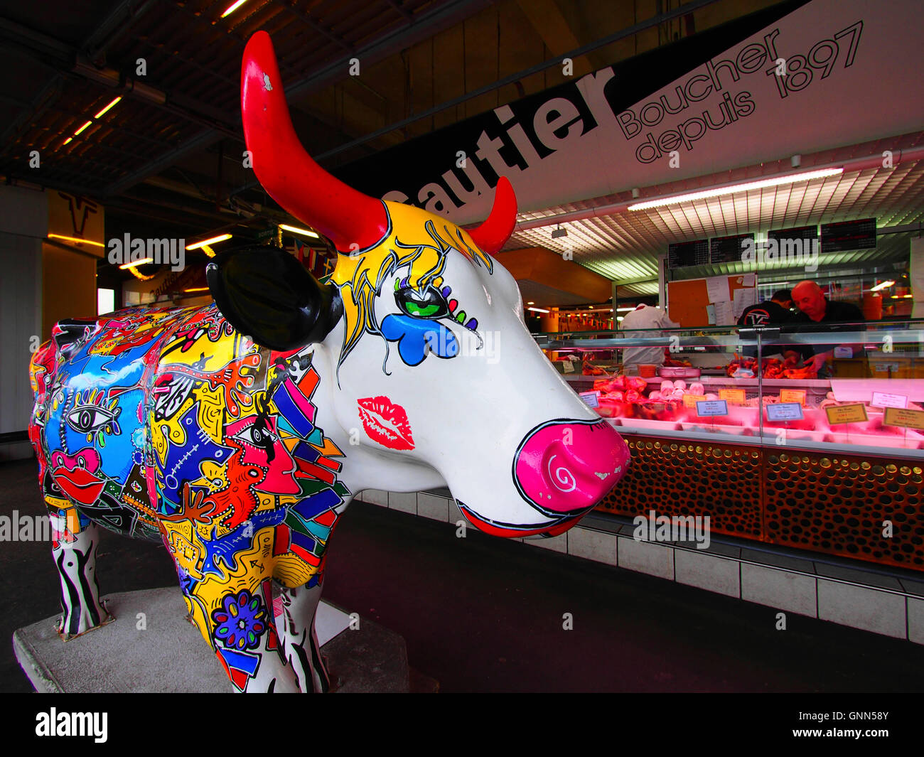 French food market bordeaux hi-res stock photography and images - Alamy