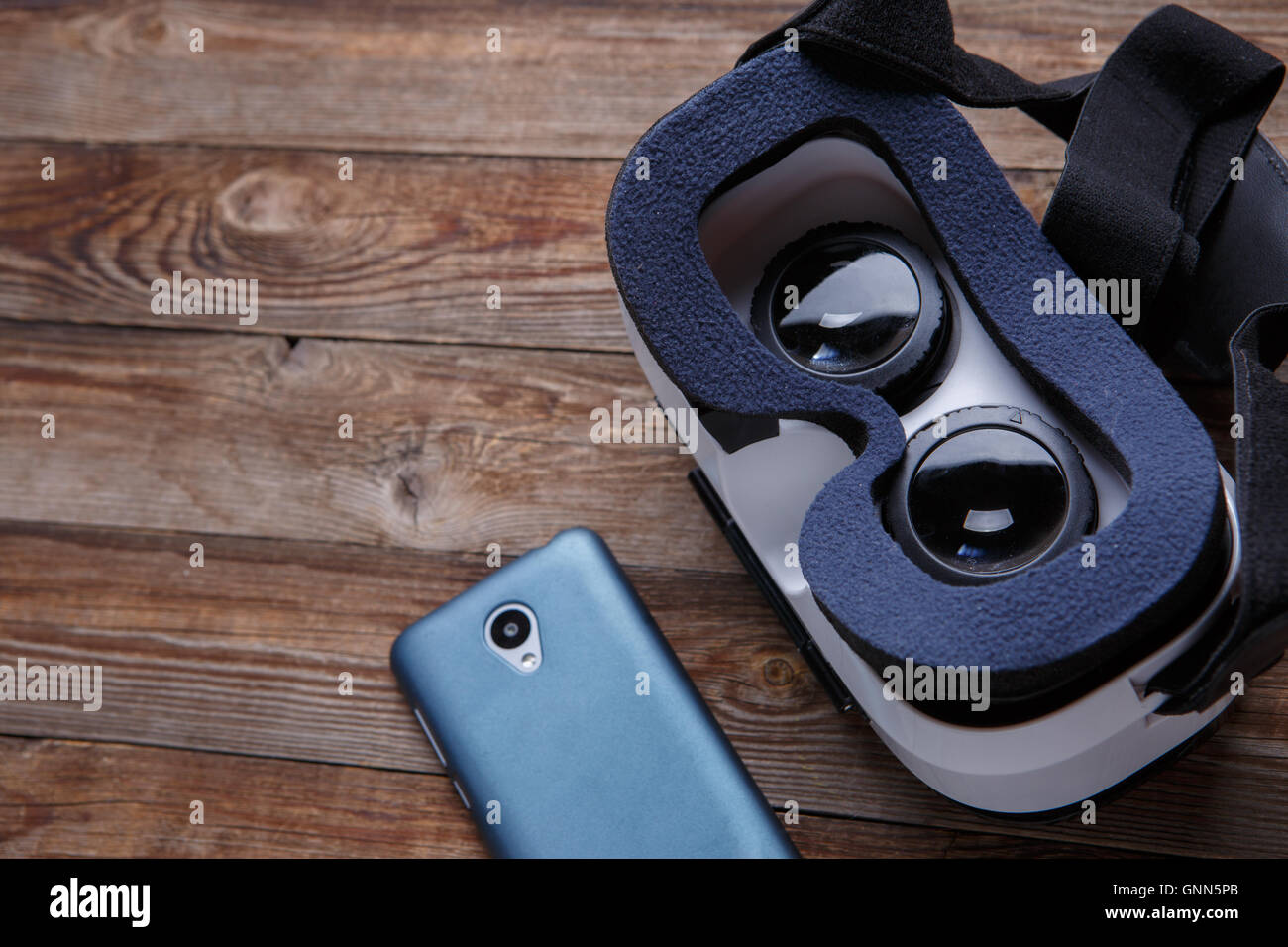 virtual vr glasses goggles headset Stock Photo - Alamy
