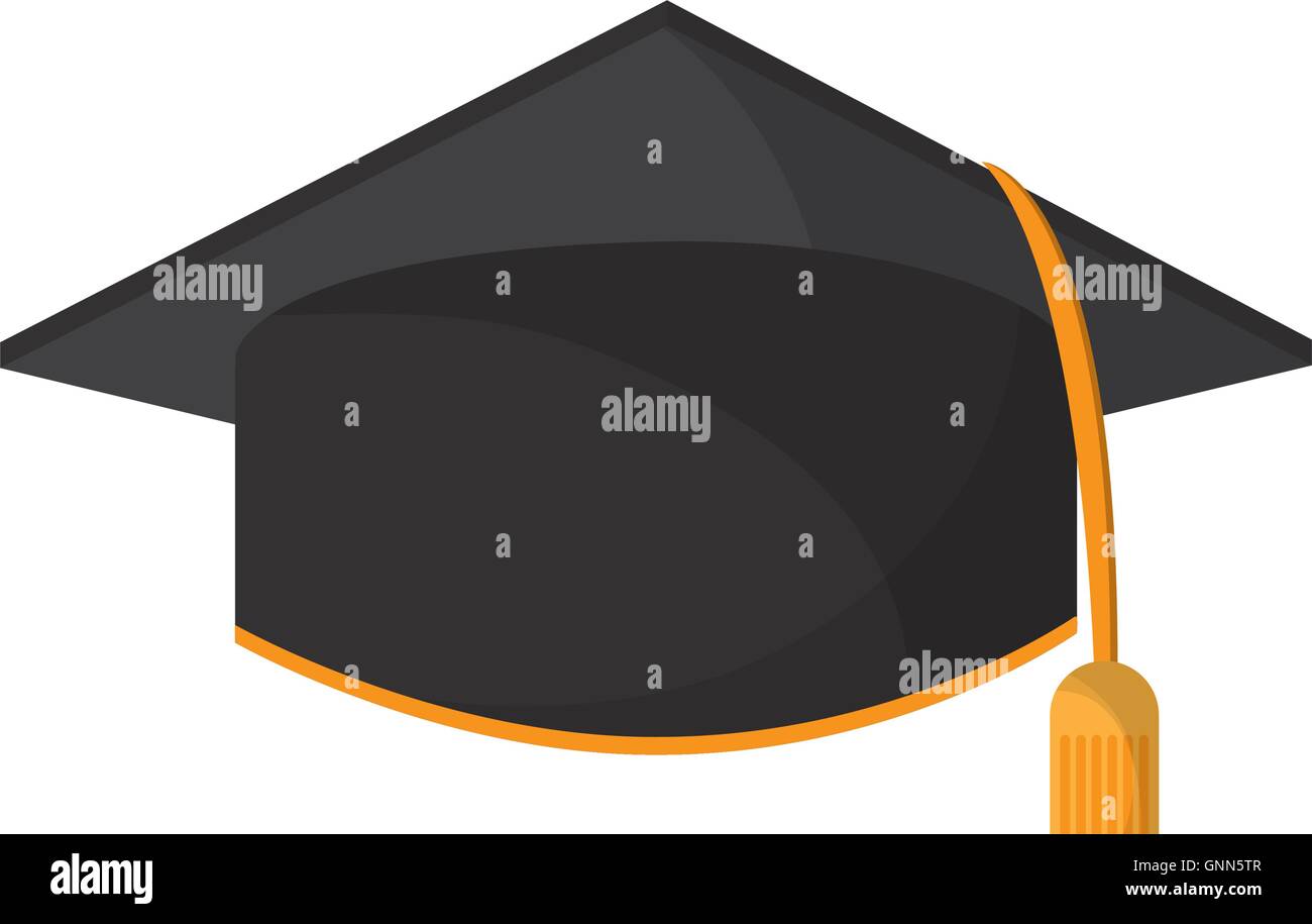 hat cloth graduation cap design Stock Vector Image & Art - Alamy