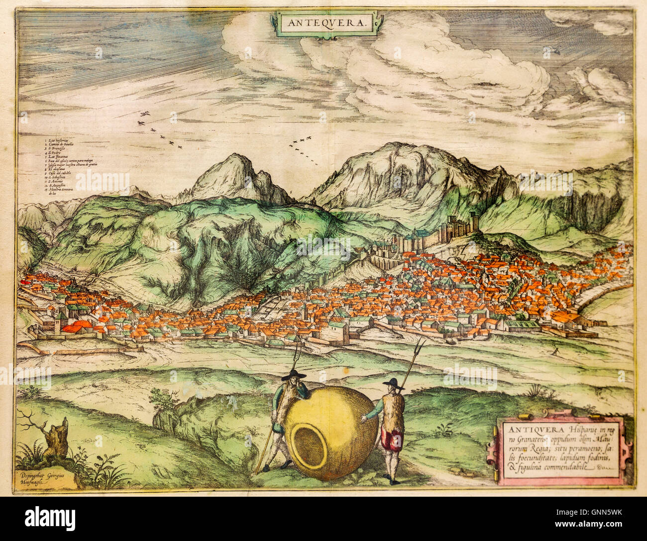 Antequera spain map hi-res stock photography and images - Alamy