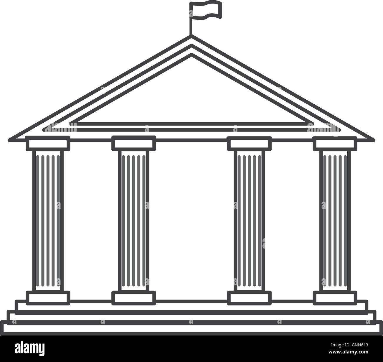 building flag university design Stock Vector Image & Art - Alamy