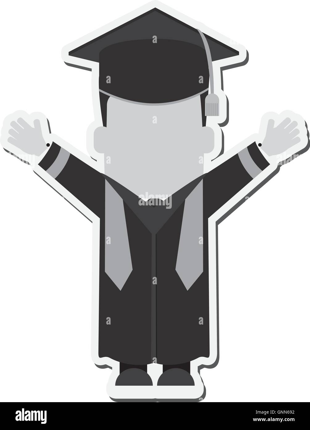 boy graduation cap design Stock Vector Image & Art - Alamy