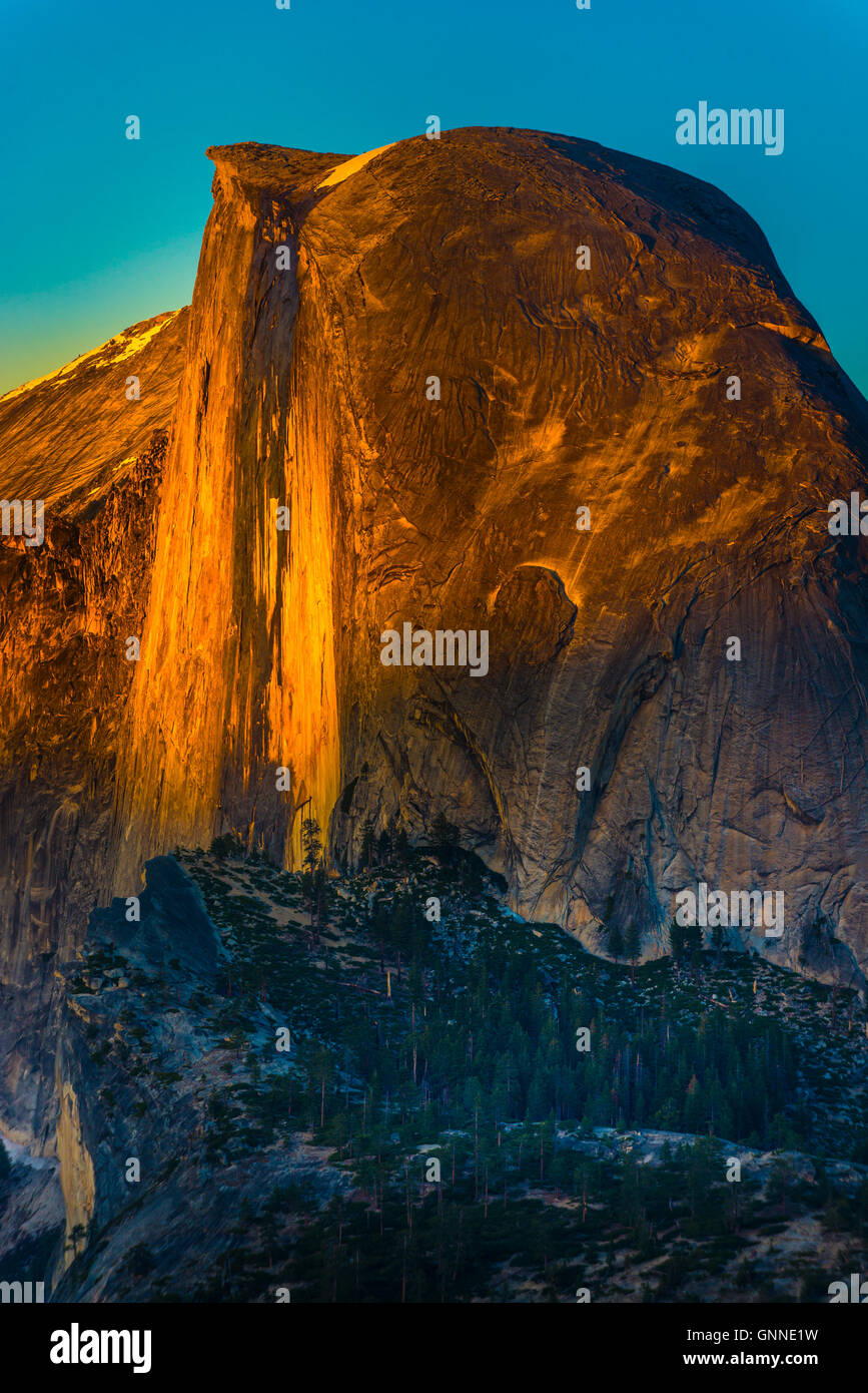 Half Dome at Sunset Glacier Point Yosemite National Park California ...