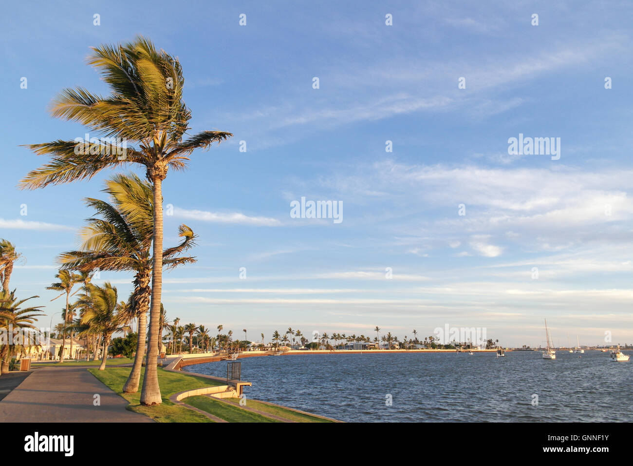 Waterfront in Carnarvon town in Western Australia - Australia Stock ...