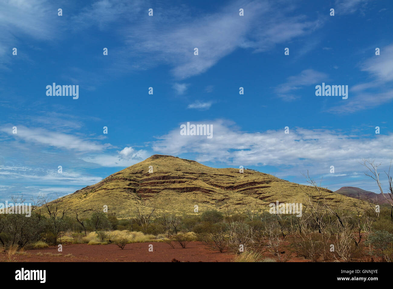 Hamersley Range in the famous Karijini National Park, Pilbara - Western ...
