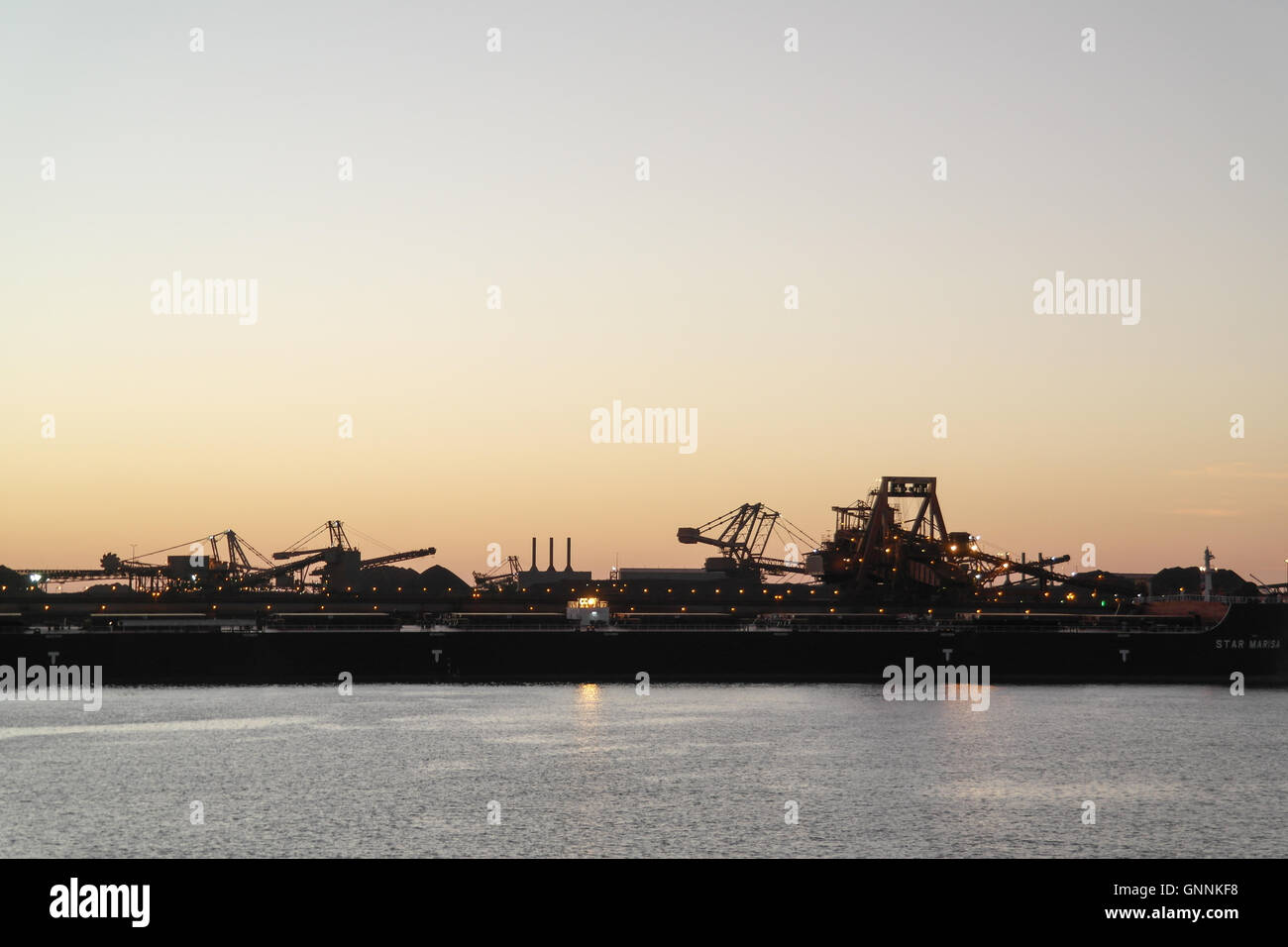 Iron ore stacker hi-res stock photography and images - Alamy