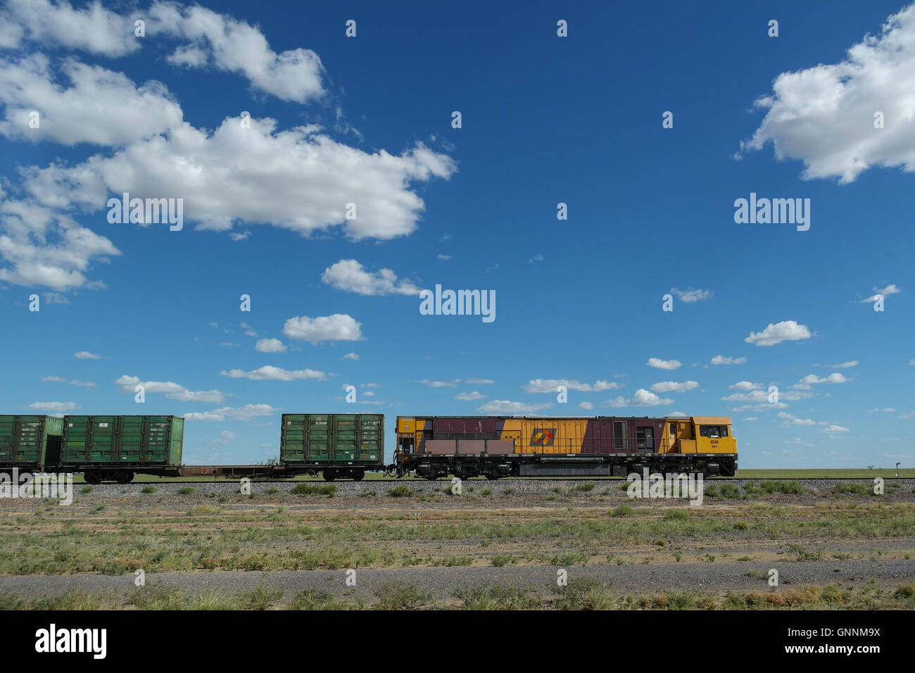 Australian freight train hi-res stock photography and images - Alamy