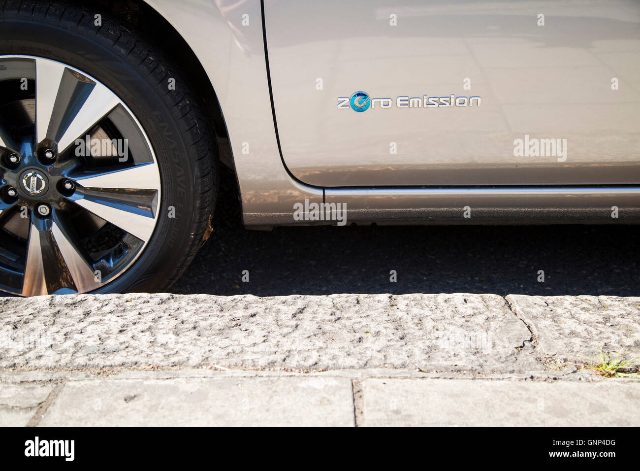 Zero emission sign hi-res stock photography and images - Alamy