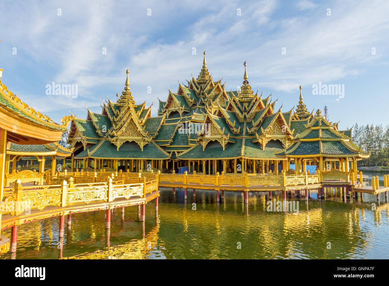 Pavilion of the Enlightened, Ancient Siam Thailand Stock Photo - Alamy