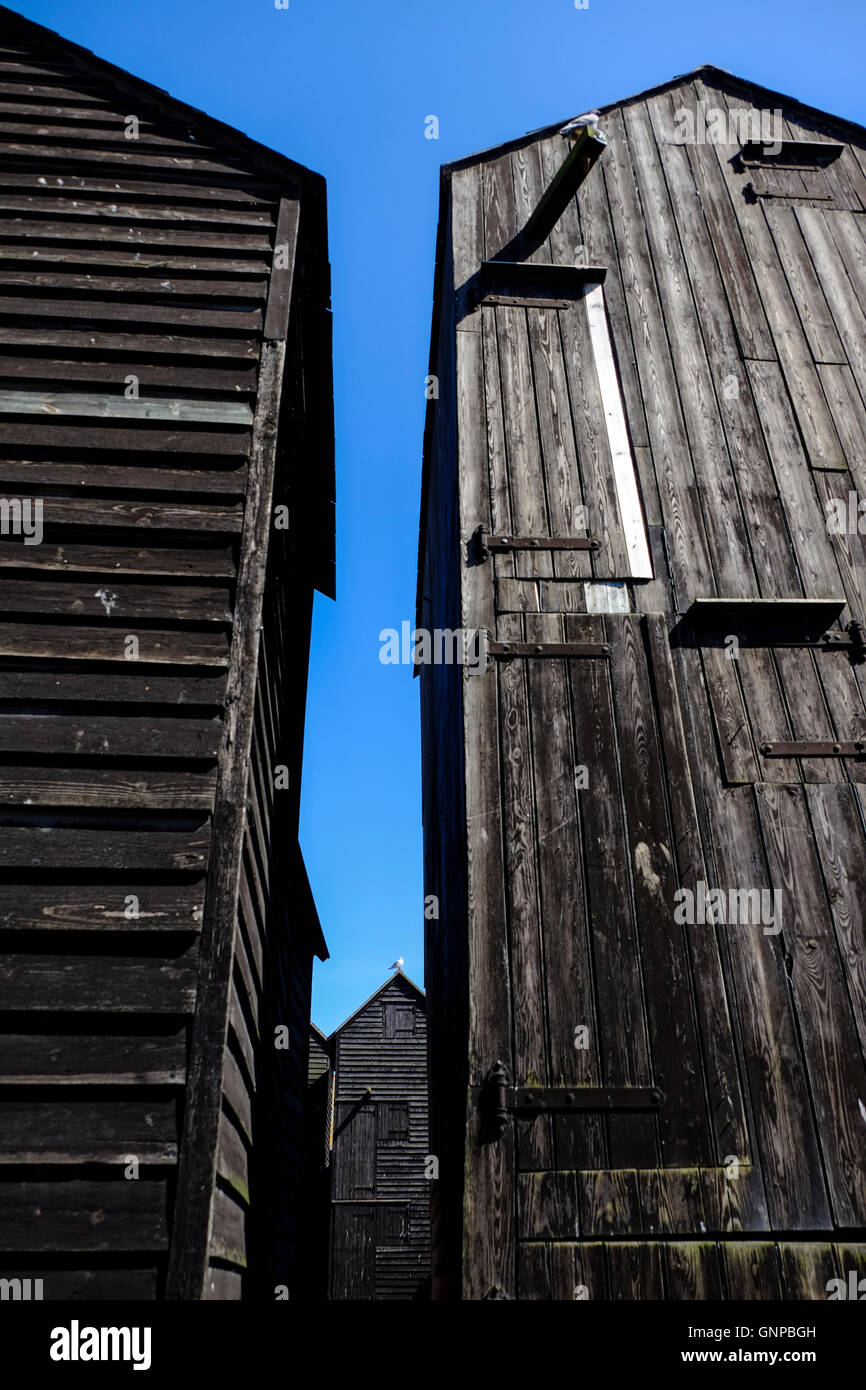 The Stade, Hastings Stock Photo - Alamy
