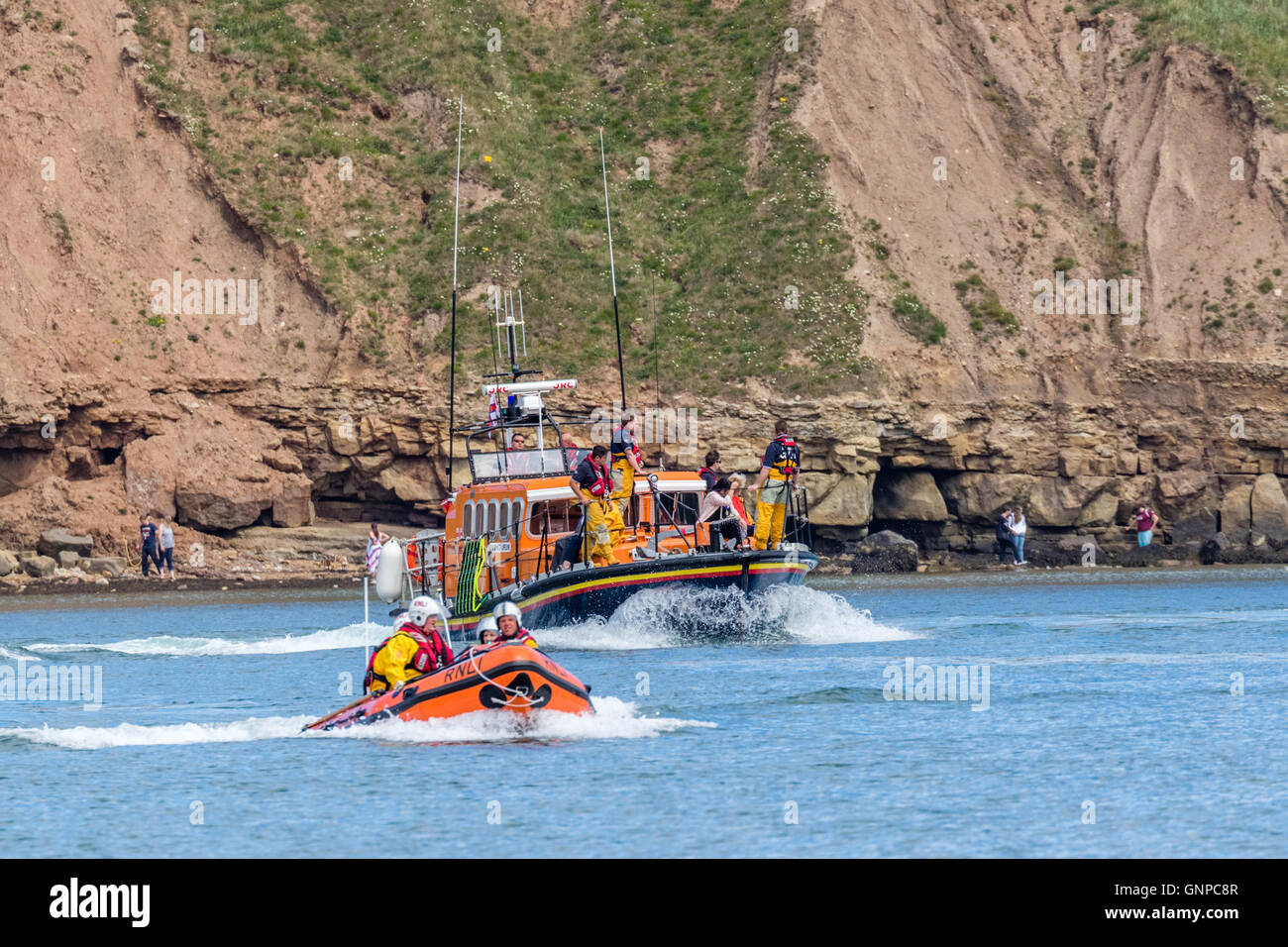 RNLI Lifeboat Day at Filey 2016 - an opportunity for people to see the ...