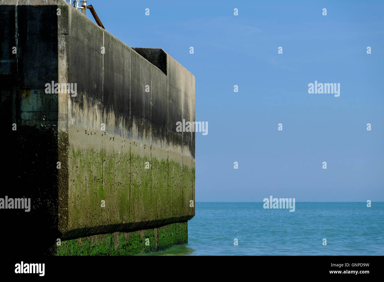 Hastings WW2 Sea Defence Stock Photo - Alamy