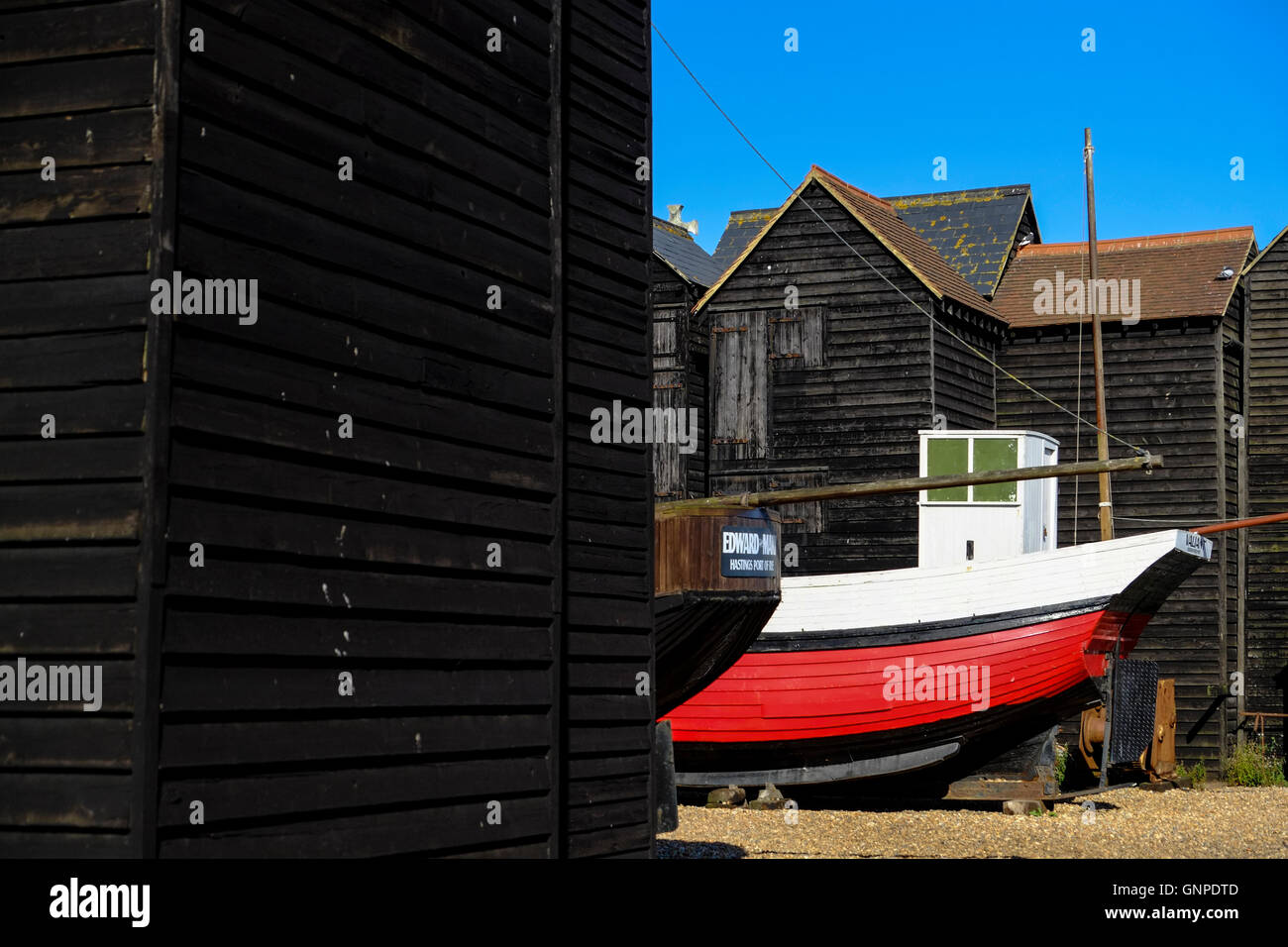 The Stade, Hastings Stock Photo - Alamy