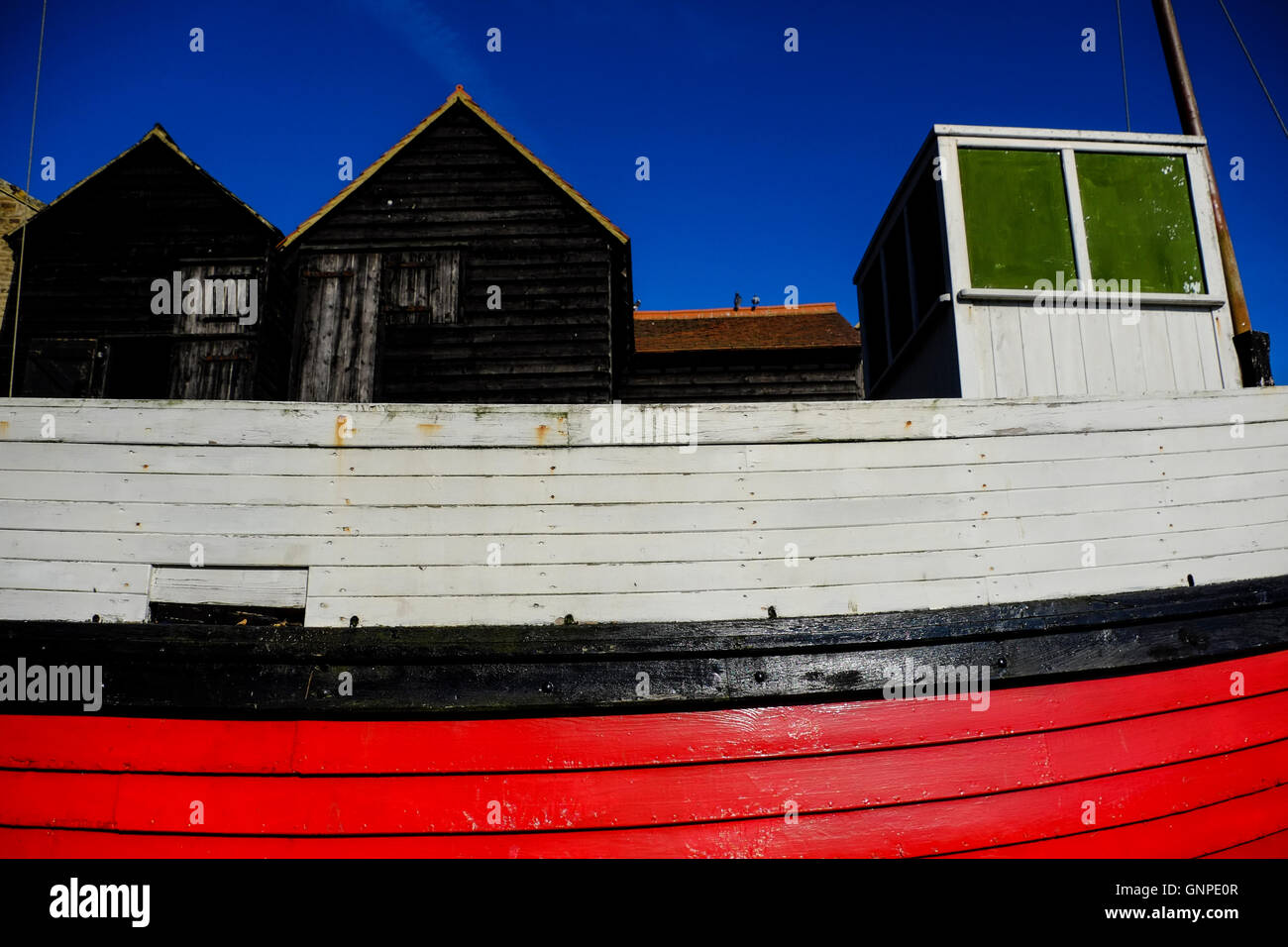 The Stade, Hastings Stock Photo - Alamy