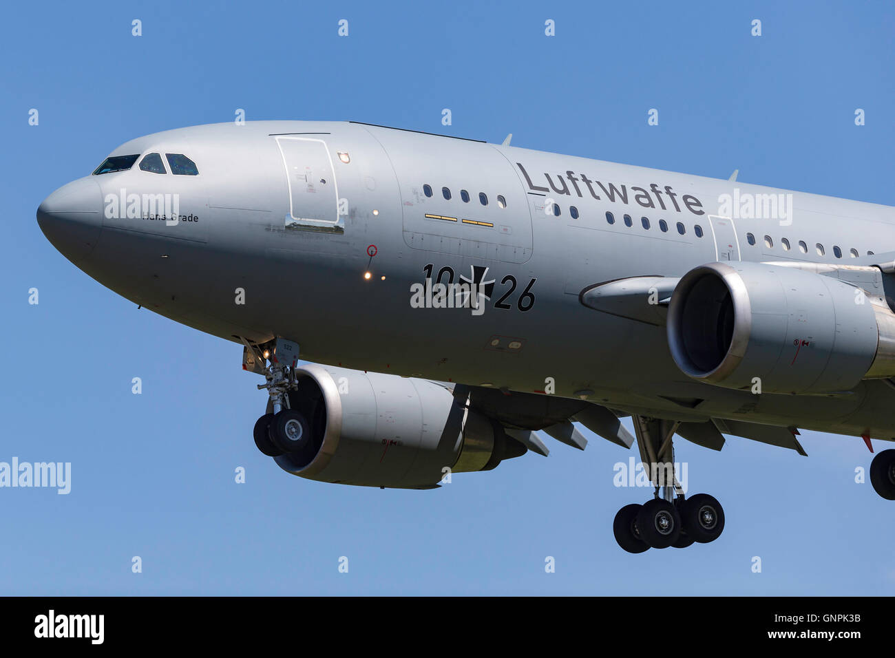 German Air Force (Luftwaffe) Airbus A310-304 transport aircraft Stock ...