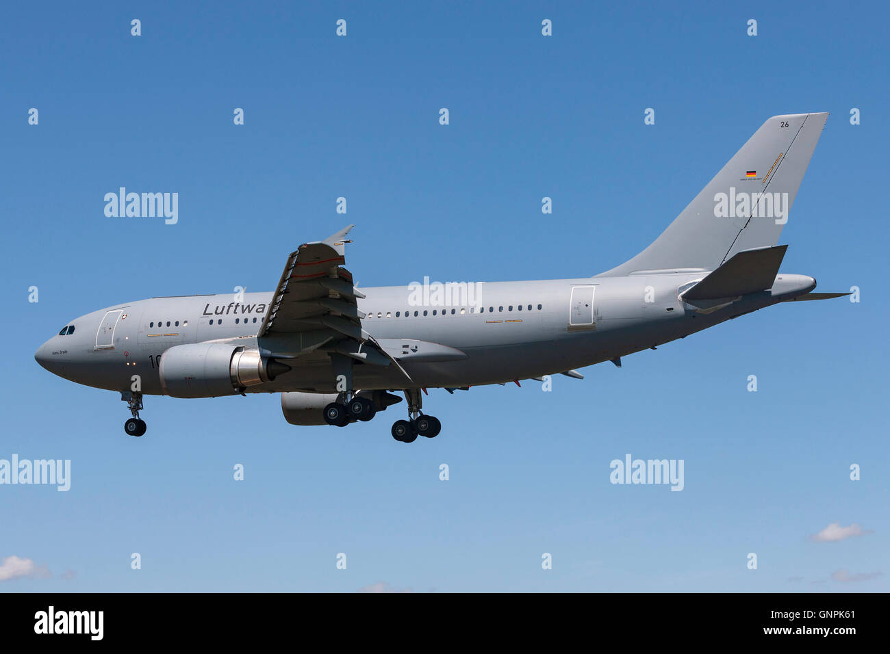 German Air Force (Luftwaffe) Airbus A310-304 transport aircraft Stock ...