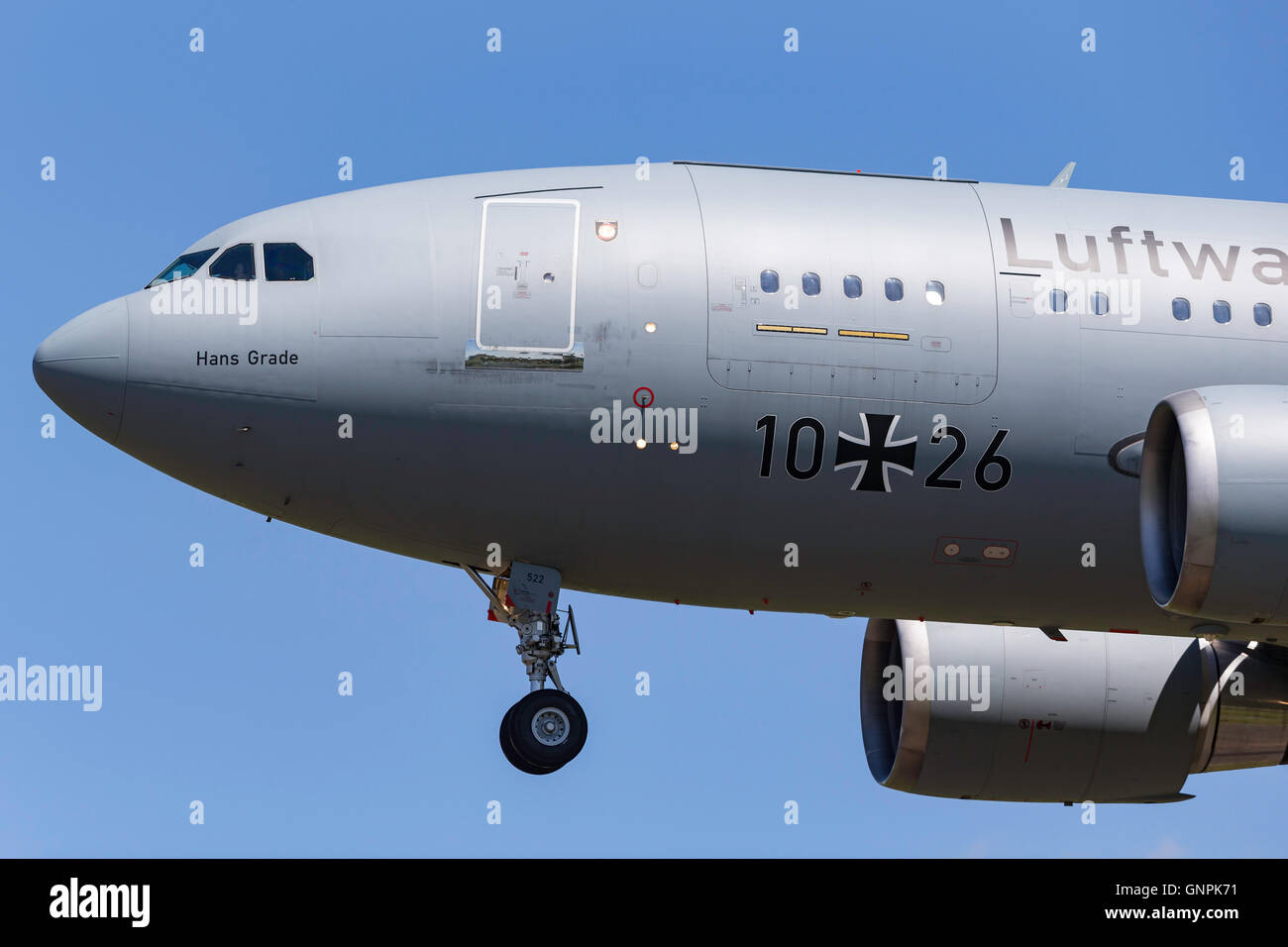 German Air Force (Luftwaffe) Airbus A310-304 transport aircraft Stock ...