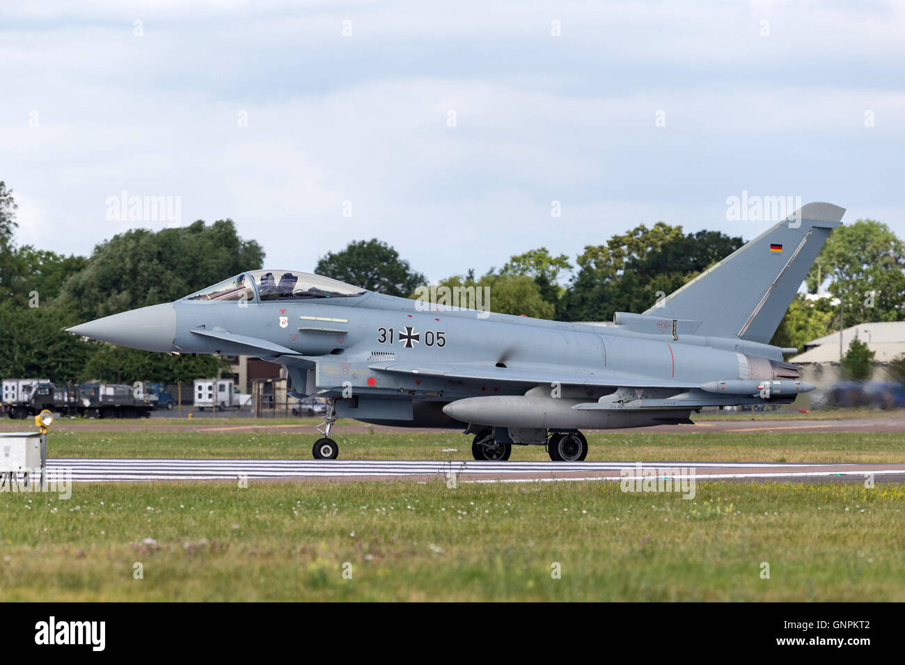 German Air Force (Luftwaffe) Eurofighter Typhoon Stock Photo - Alamy