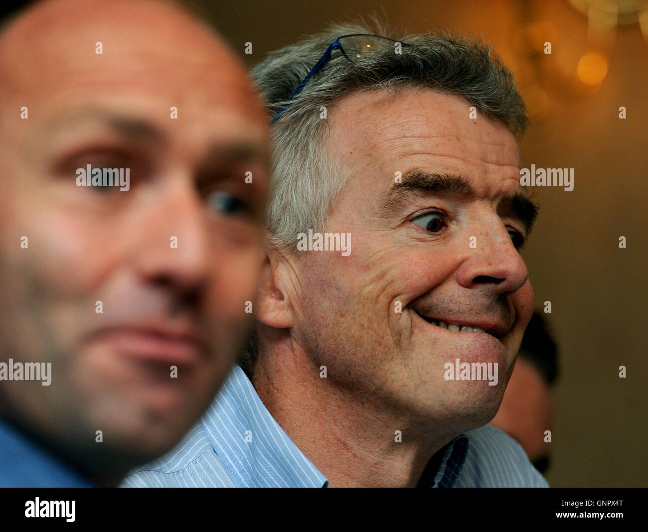 Ryanair's chief executive Michael O'Leary and chief marketing officer ...