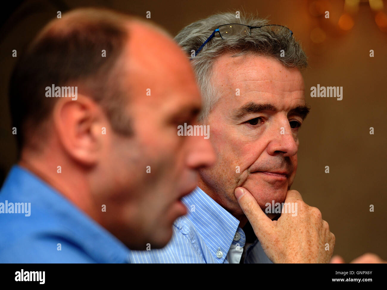 Ryanair's chief executive Michael O'Leary and chief marketing officer ...