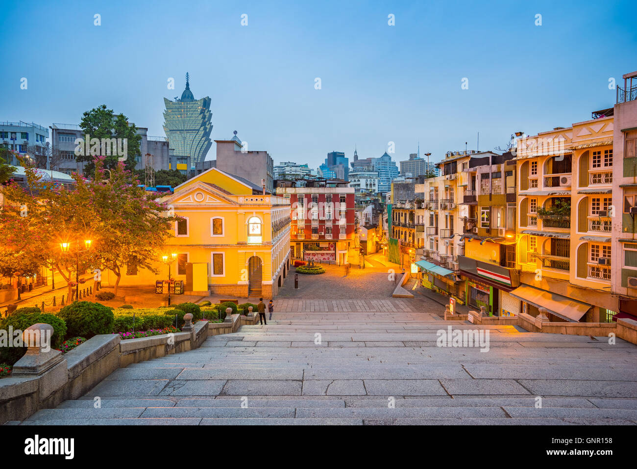 Cityscape view of Macau, China Stock Photo - Alamy