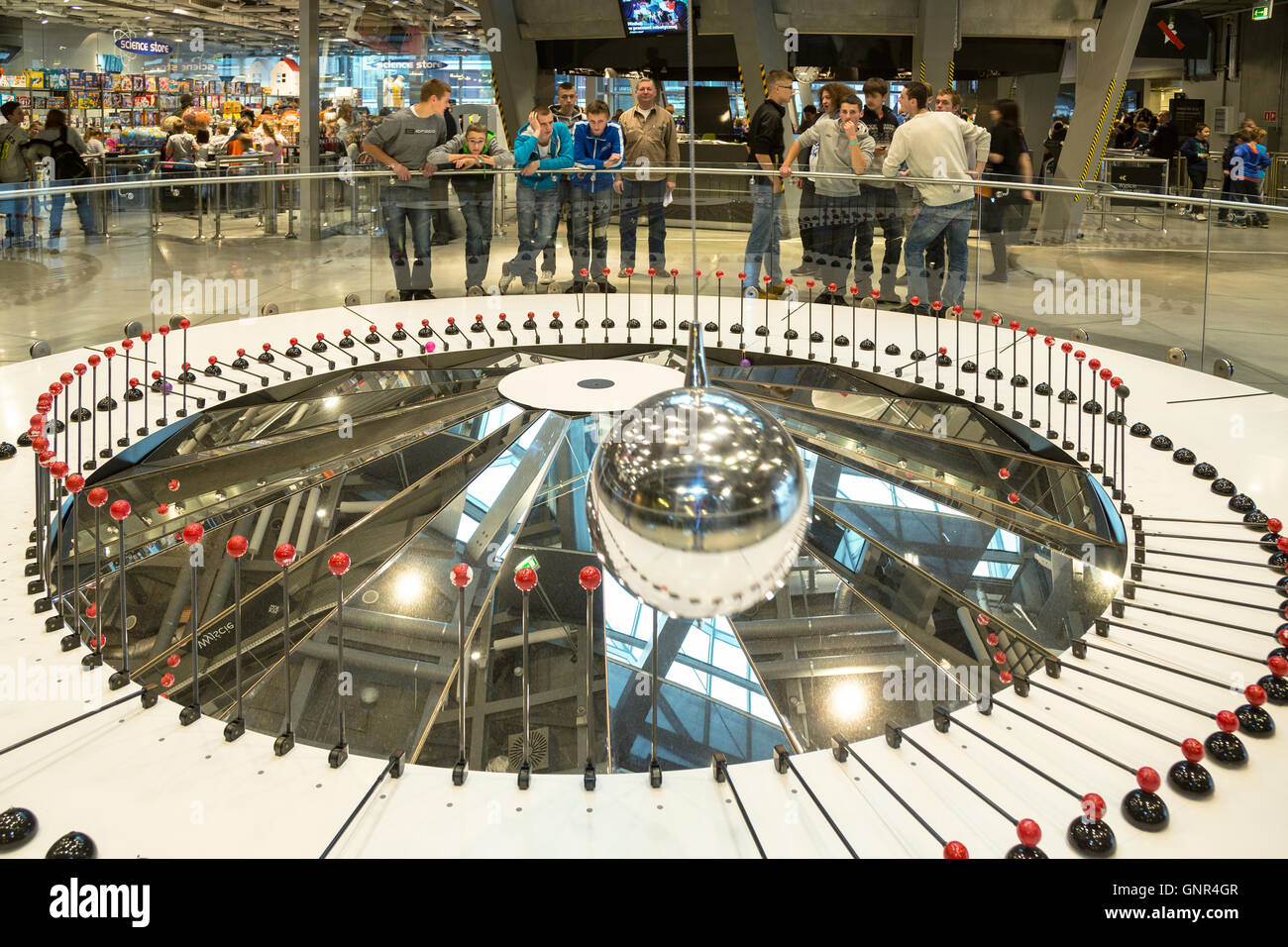 Warsaw, Poland, visitors in Copernicus Science Centre Stock Photo - Alamy