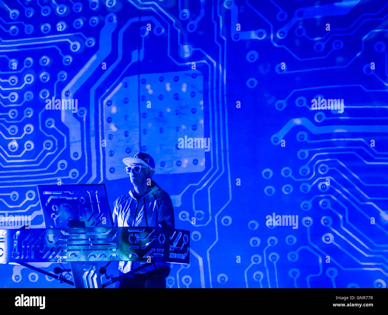 Pet Shop Boys Performing At Festival No 6 Music Festival In Portmeirion