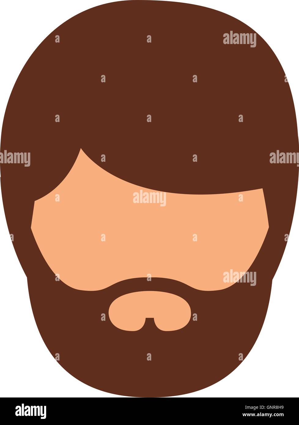 man male head mustache avatar design Stock Vector Image & Art - Alamy