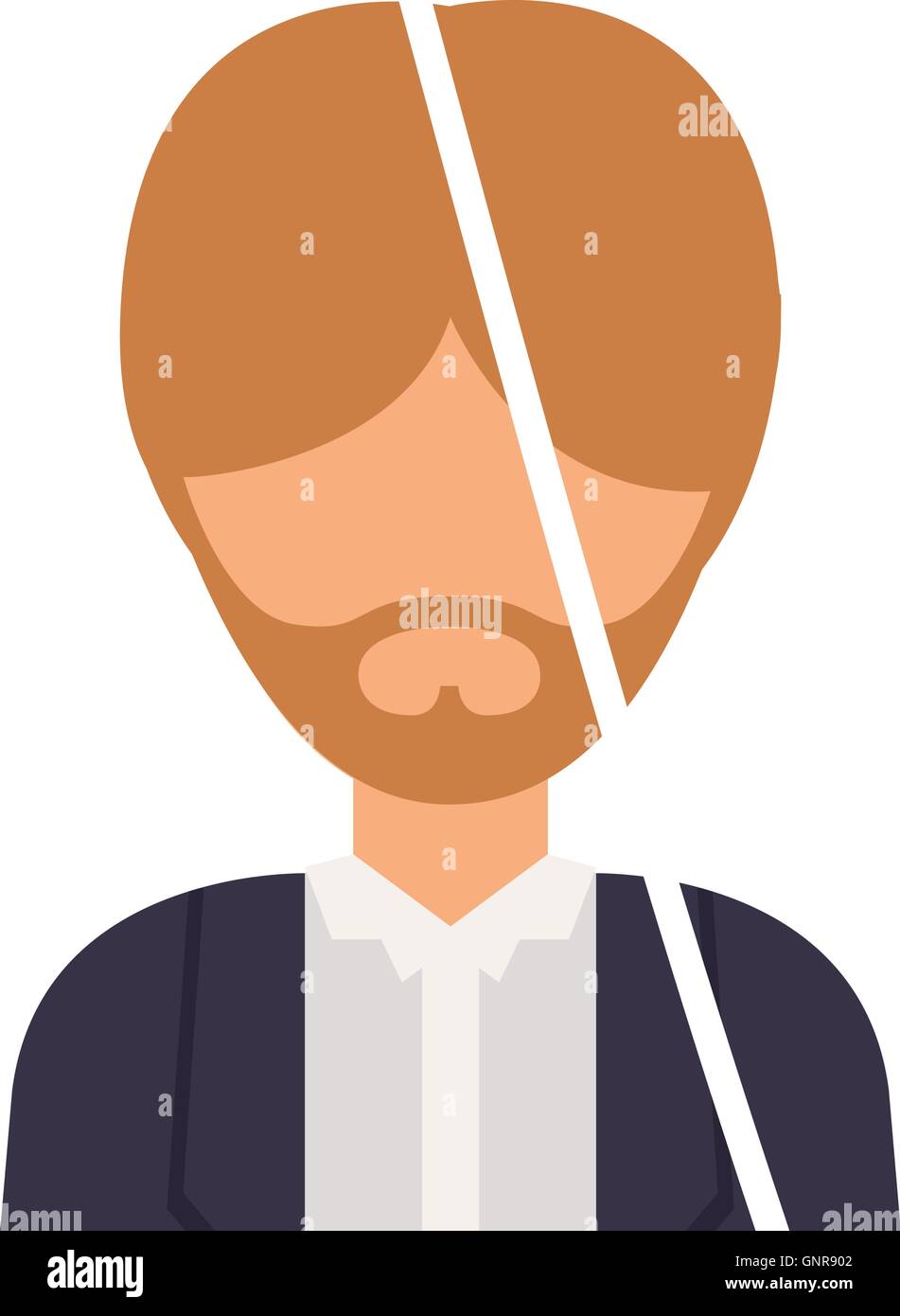 man male mustache avatar design Stock Vector Image & Art - Alamy