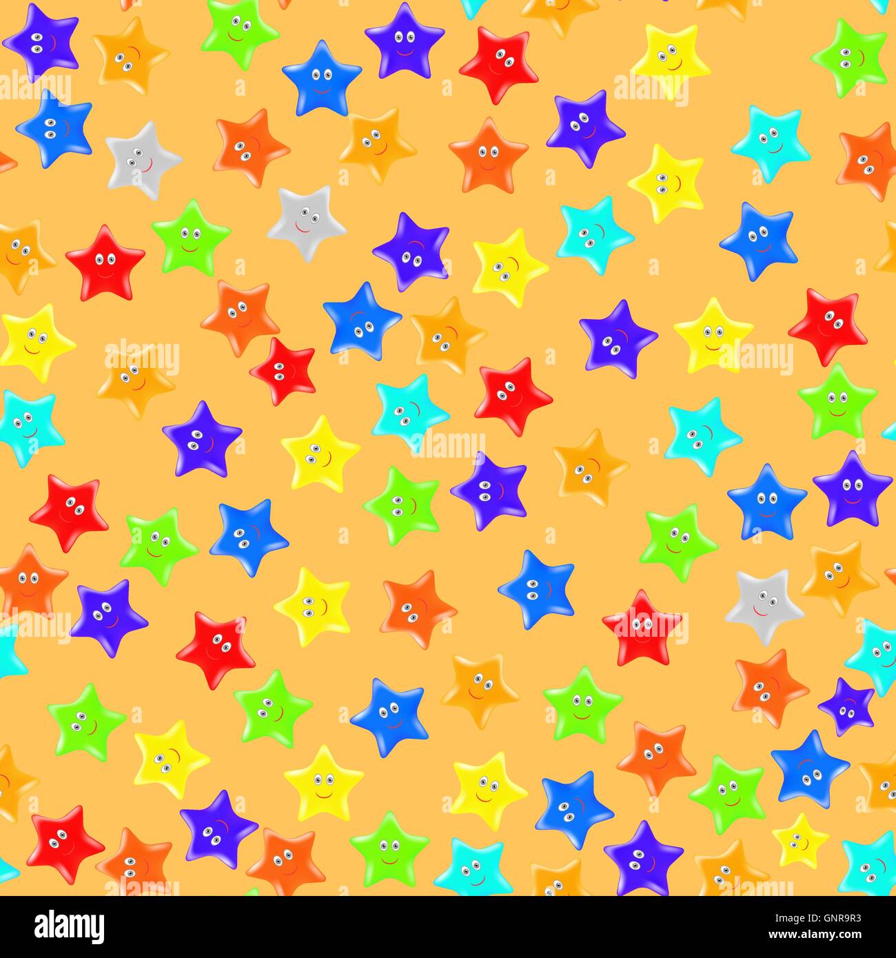 Seamless Starry Pattern Stock Vector Image & Art - Alamy