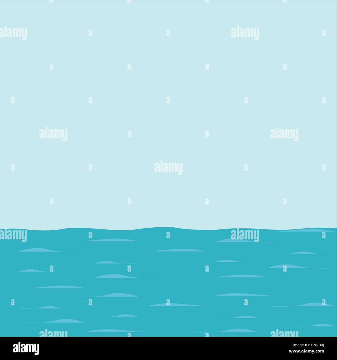 sea ocean landscape design Stock Vector Image & Art - Alamy