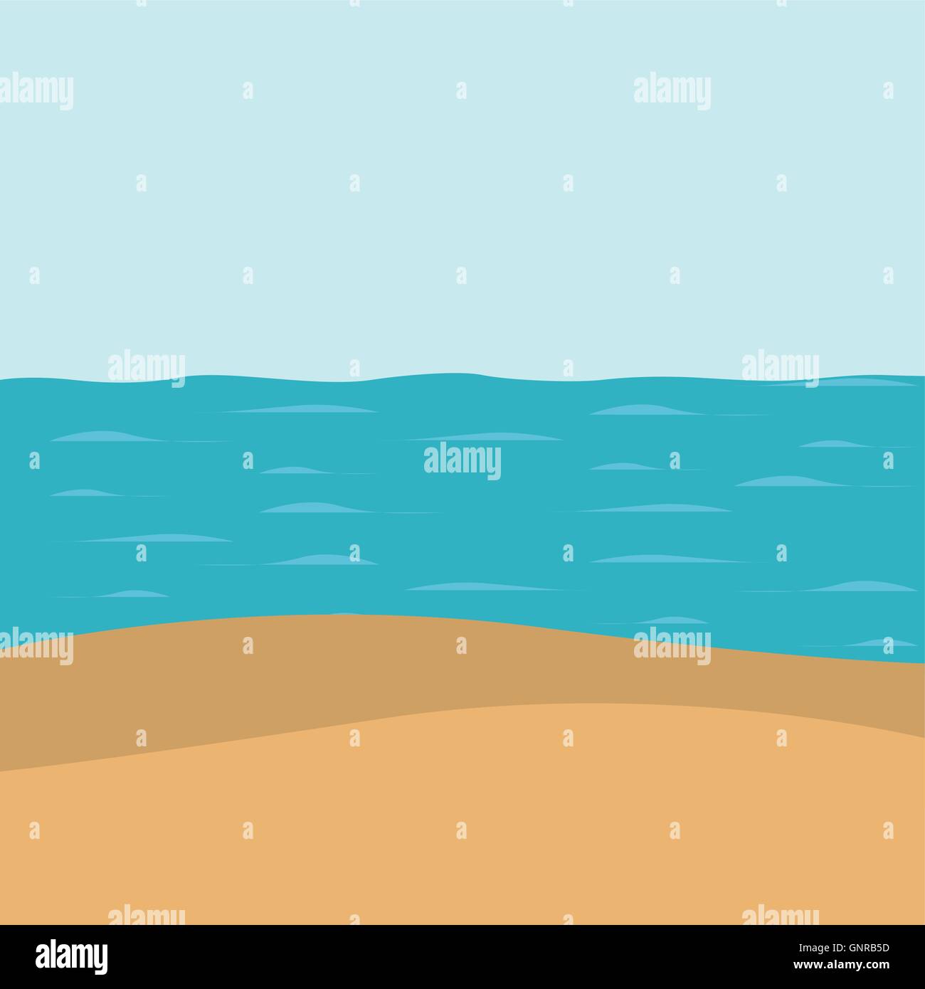 sea ocean landscape design Stock Vector Image & Art - Alamy
