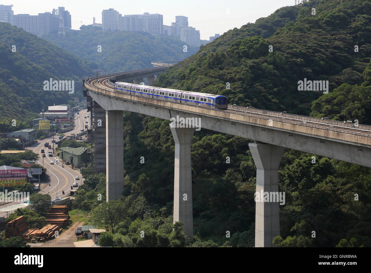 Taoyuan International Airport Access MRT System Stock Photo - Alamy