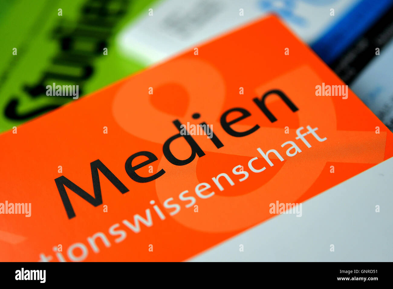 Hannover, Germany, Icon Media Studies Stock Photo - Alamy